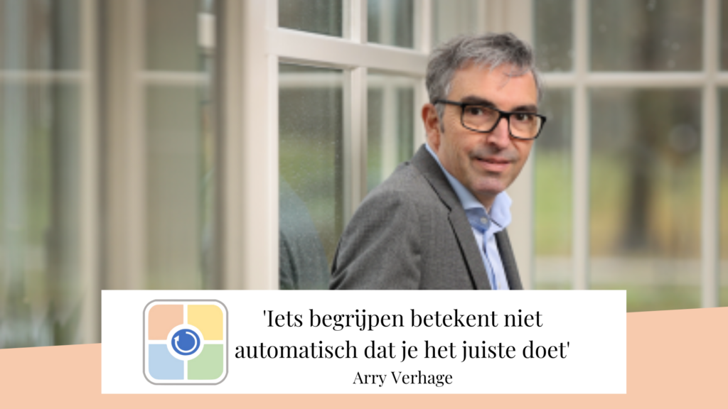 Column: Richting, ruimte en ruggensteun - Arry Verhage